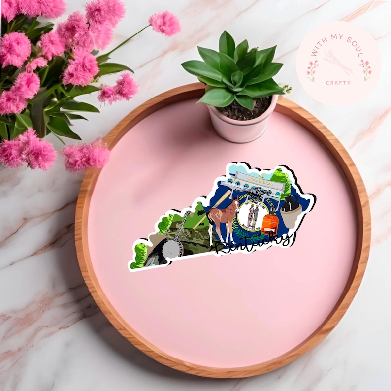 Kentucky Landmark Sticker| NOW WATERPROOF! - Etsy