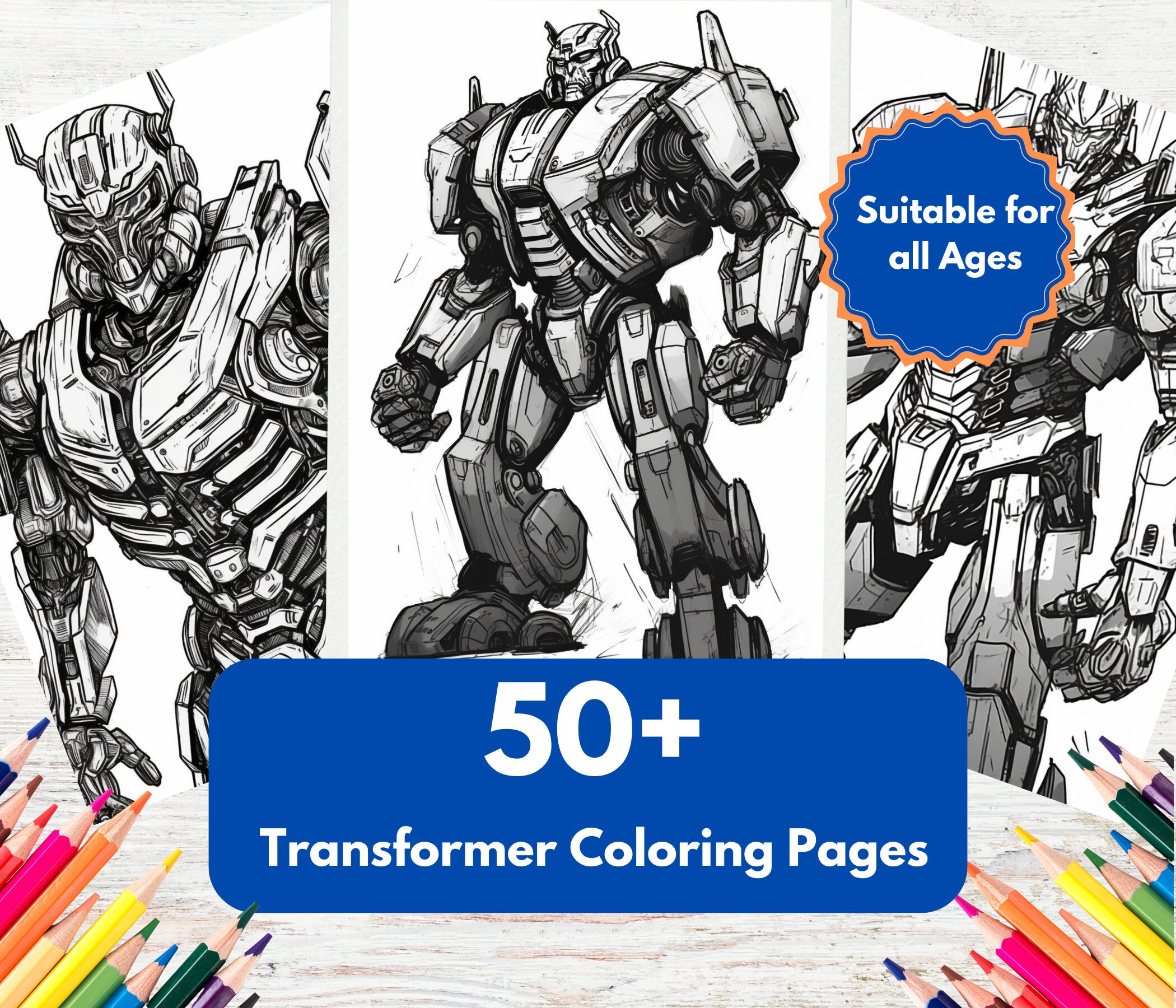 50+ Transformers Coloring Pages | Bumble Bee Coloring | High Quality ...