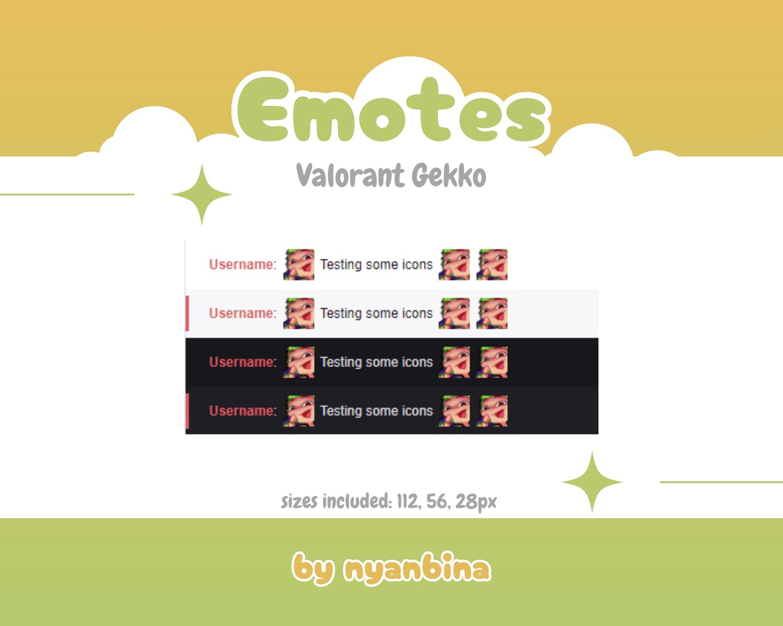 Valorant Gekko Creep Emote Twitch, Discord, Youtube - Etsy