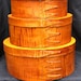 Tiger Maple Shaker Oval Boxes Stack of 3 Sizes 4-6 - Etsy