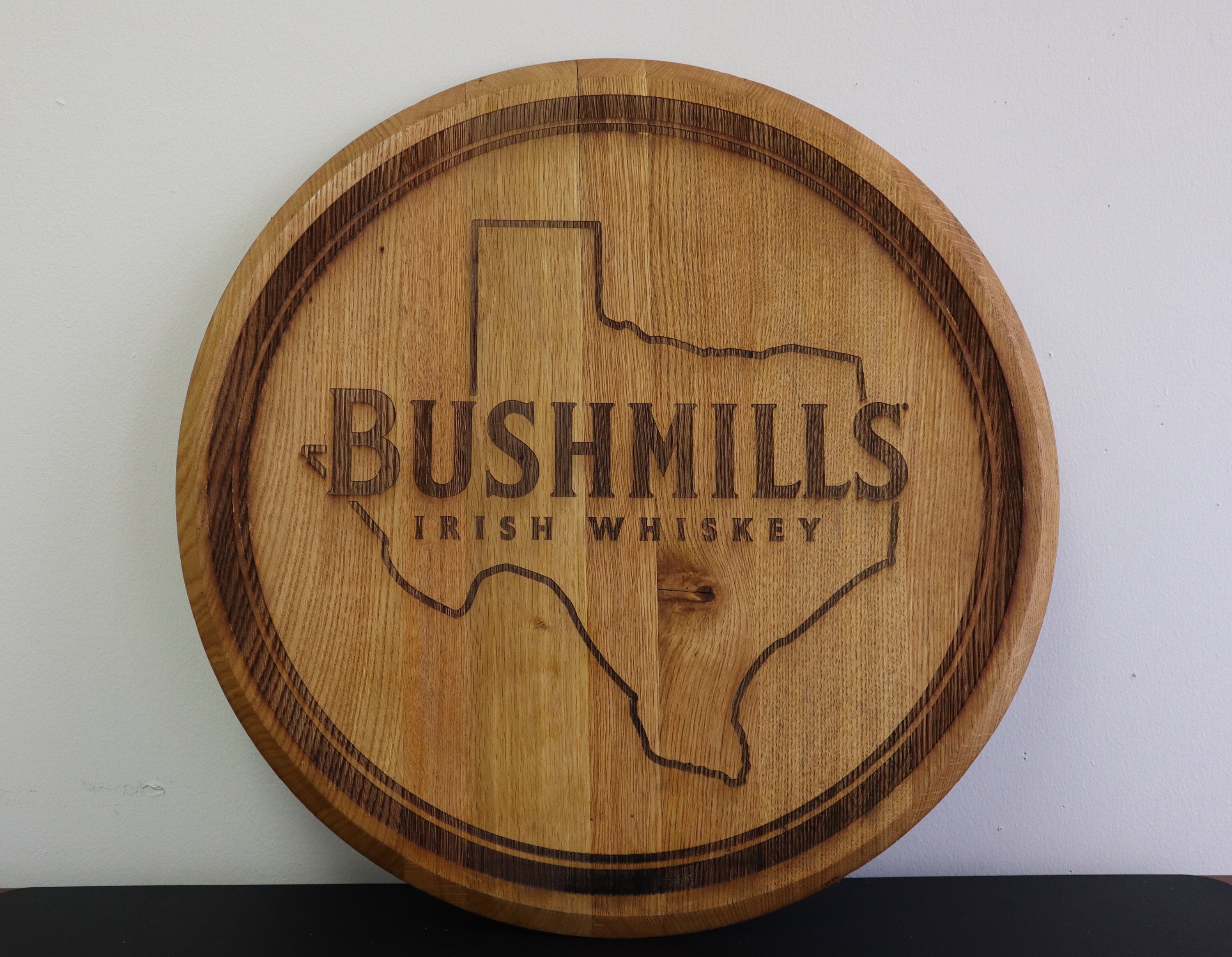 Whiskey Barrel Top Sign - Etsy