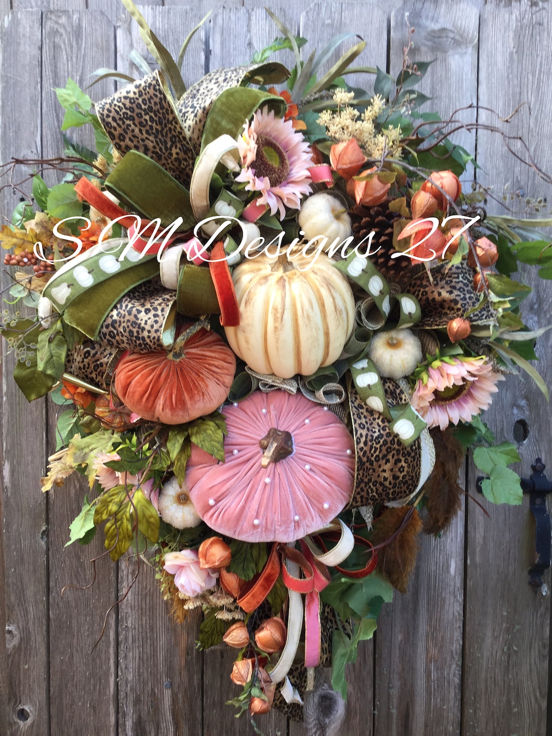 Fall Wreath, Autumn Wreath, Harvest Wreath, Fall Decor, Autumn Decor ...
