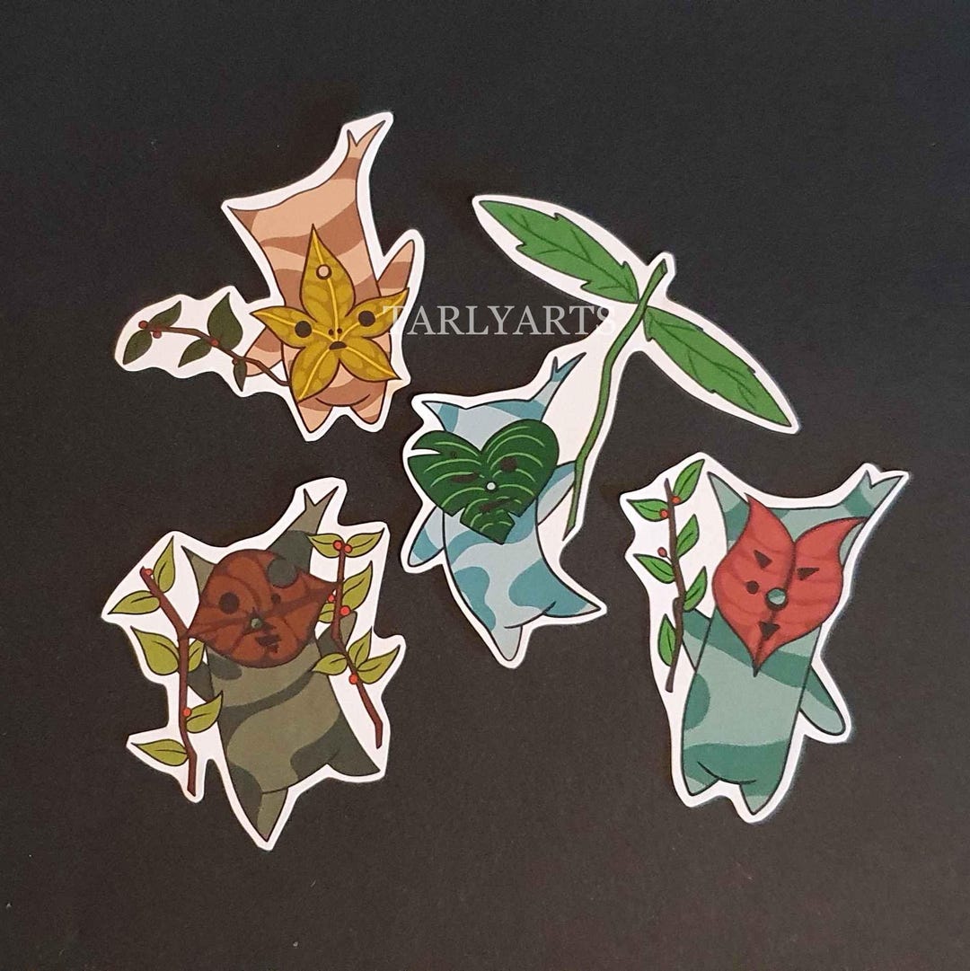 Korok Sticker Pack - Etsy