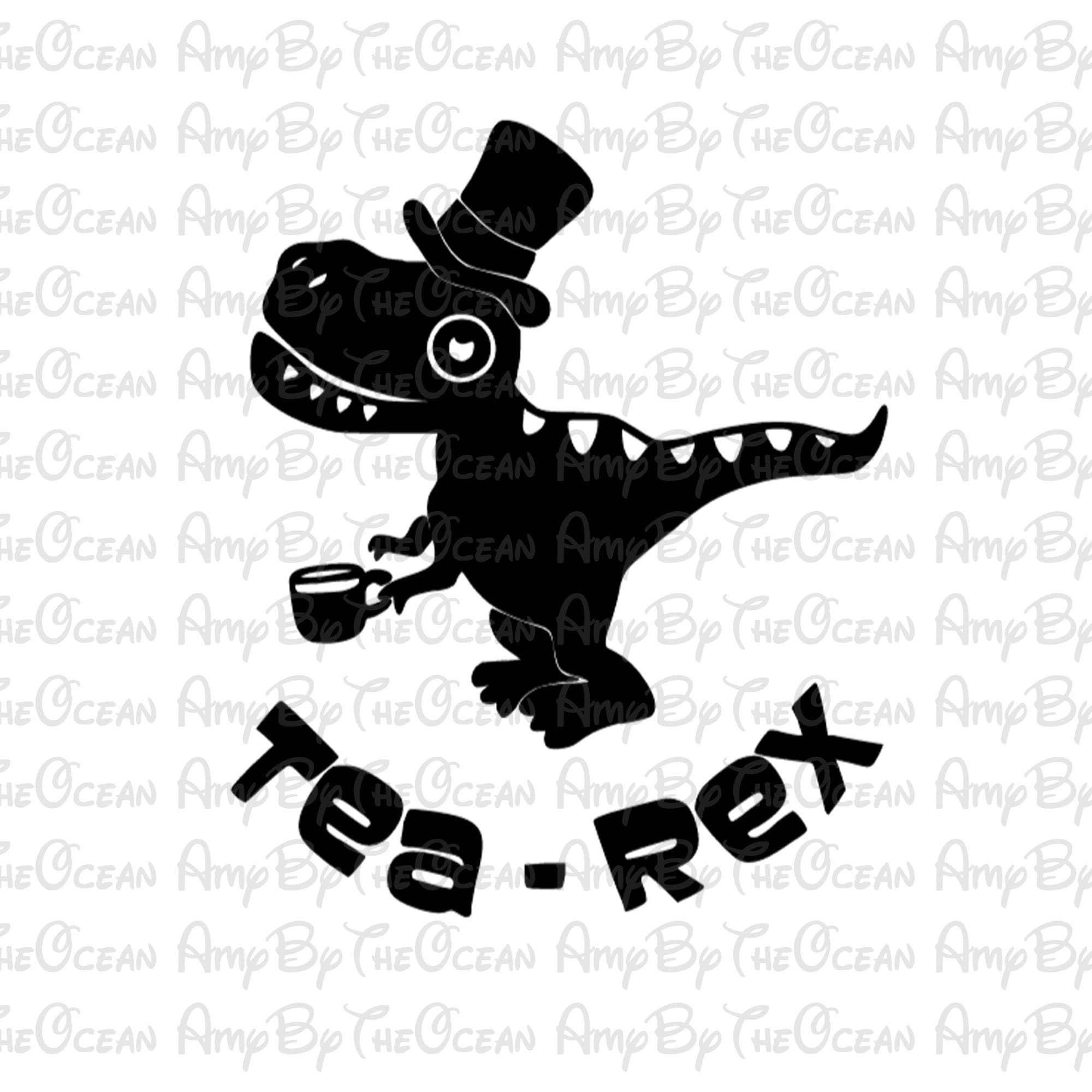 Tea-Rex Decal Tea Sticker Tea Lovers Tea Time T-Rex | Etsy
