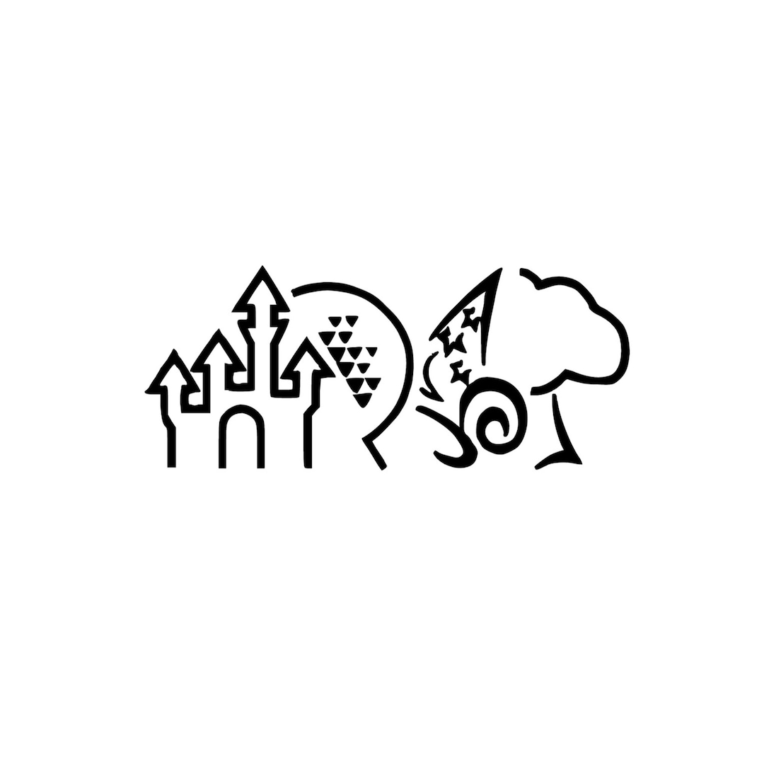 Walt Disney World Four Parks Logo Decal | Disney World Parks Sticker ...