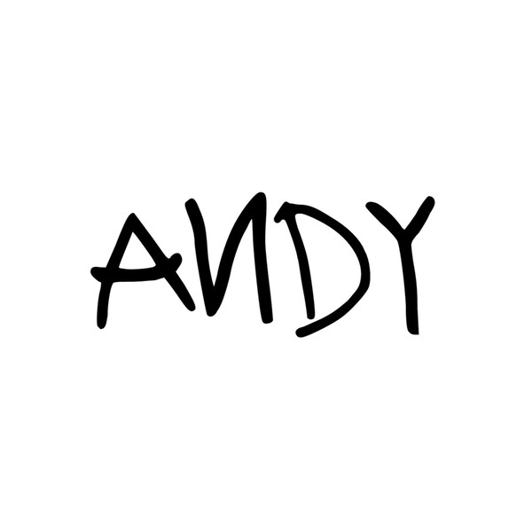 Andy Toy Story Font - Etsy