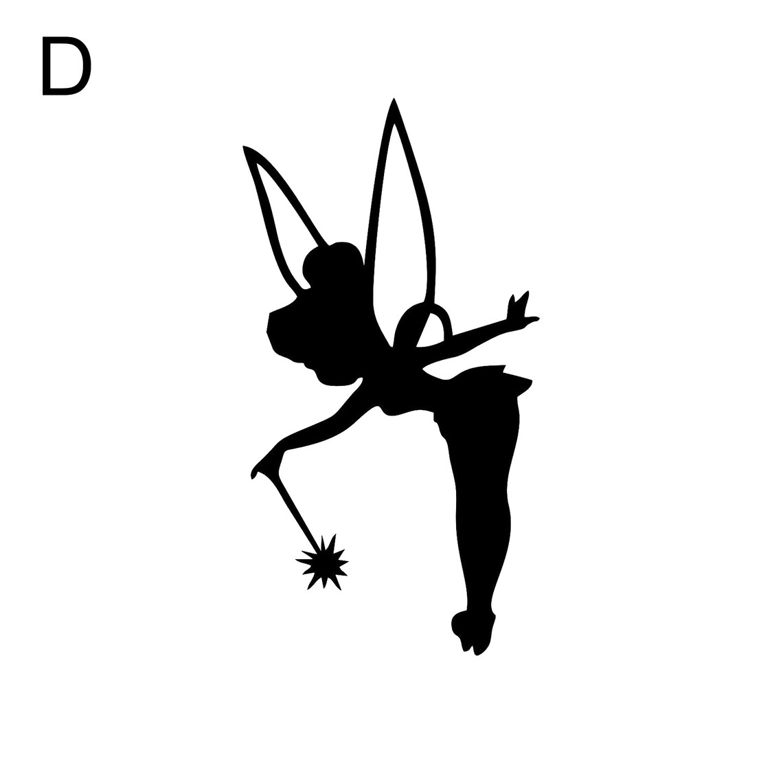 Tinkerbell Decal Disney Tinkerbell Vinyl Tinkerbell - Etsy