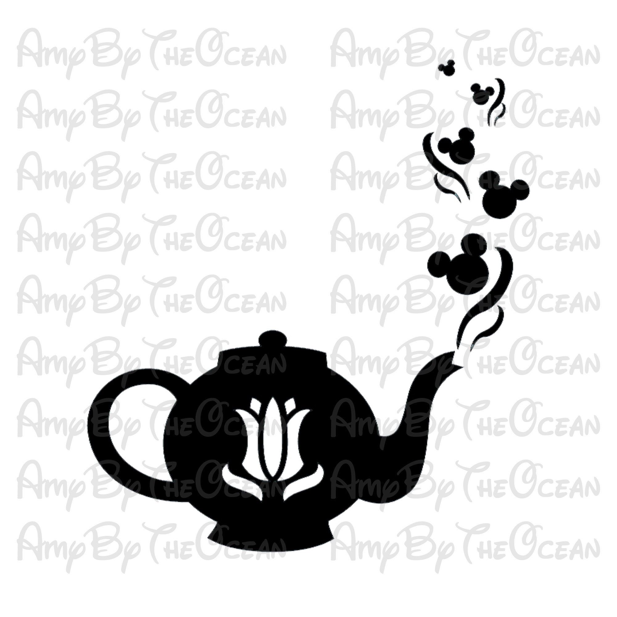 Mickey Mouse Teapot Decal Teapot Decal Disney Teapot | Etsy