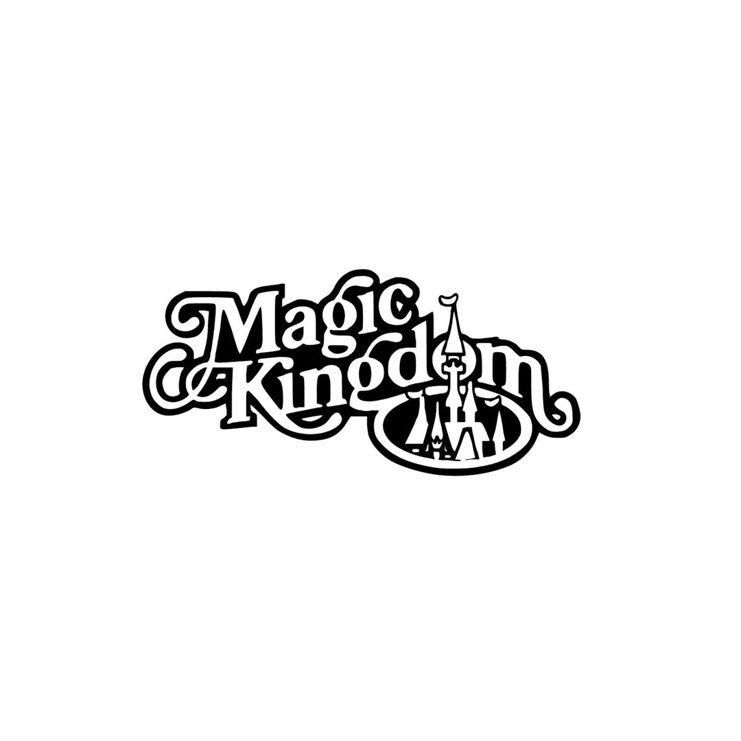 Magic Kingdom Logo Decal | Magic Kingdom Decal | Disney Magic Kingdom ...