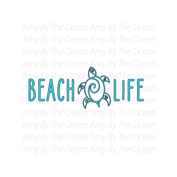 Beach Life Decal Beach Life Sticker Beach Life Vinyl | Etsy
