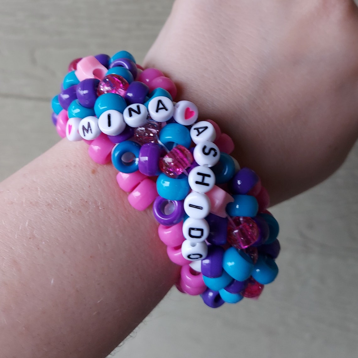 Large MHA Character Kandi Bracelets - Etsy
