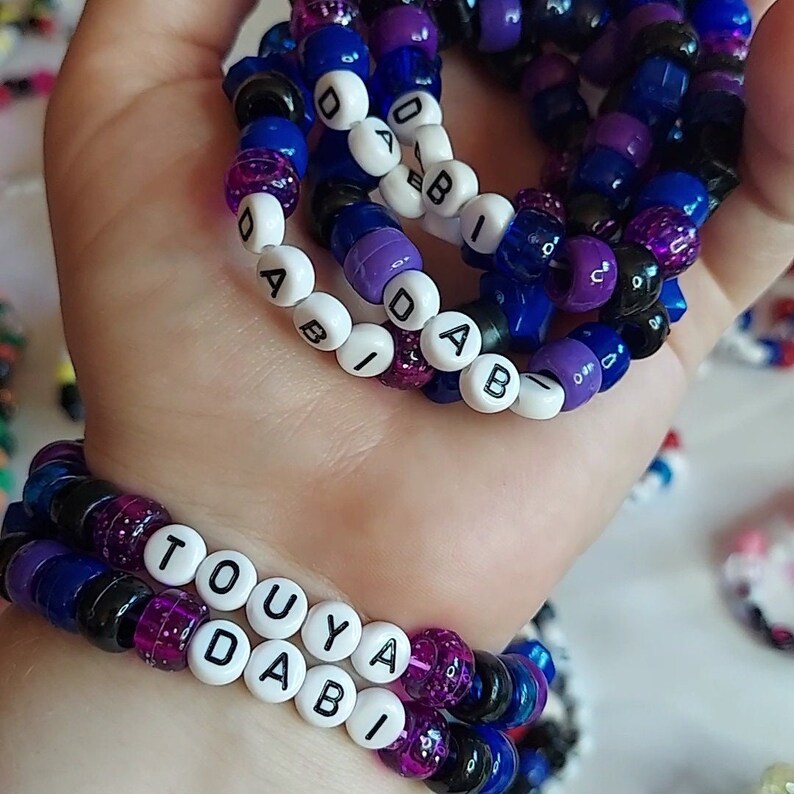 Small MHA Character Kandi Bracelets - Etsy