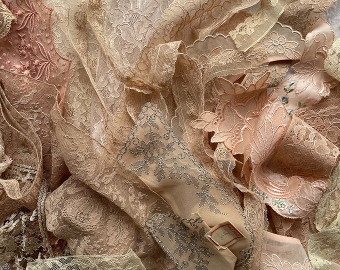 Antique Vintage Lace Items, Lingerie Lace, Pretty Floral Trims and ...