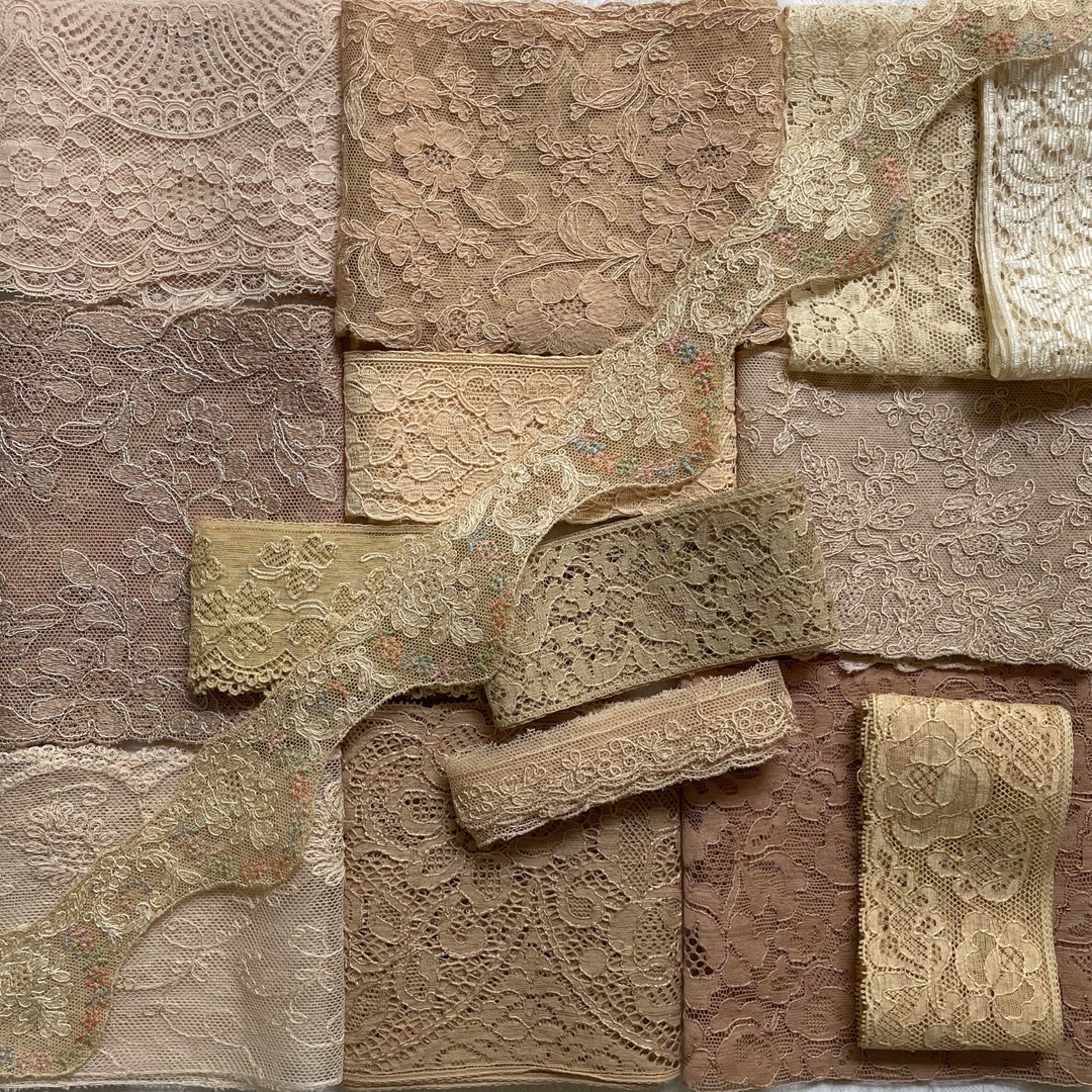 Antique Vintage Lace Items, Lingerie Lace, Pretty Floral Trims and ...