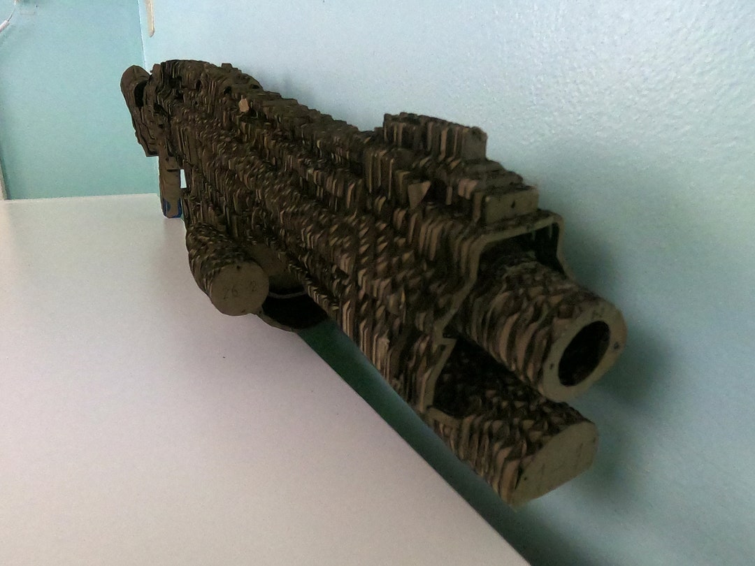 Halo M45D Shotgun // SVG File // Glowforge Project // .25" Stack ...