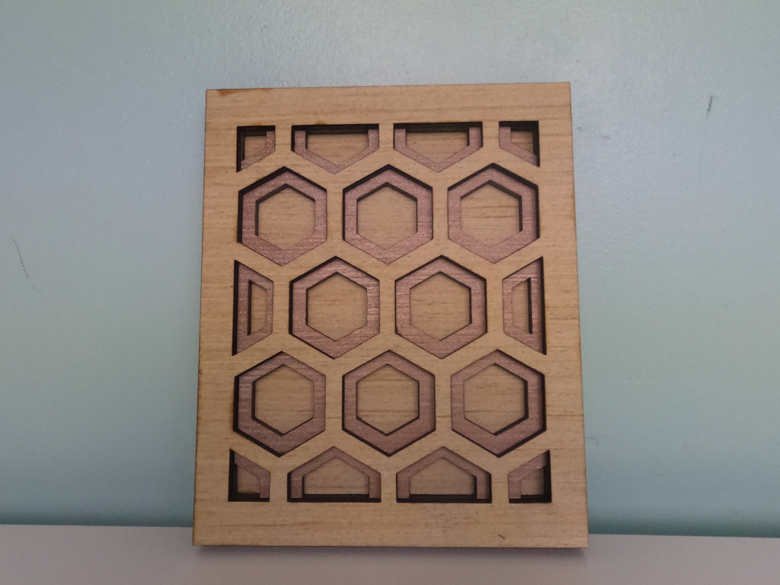 Hexagon Wall Art // SVG File // Glowforge Project - Etsy