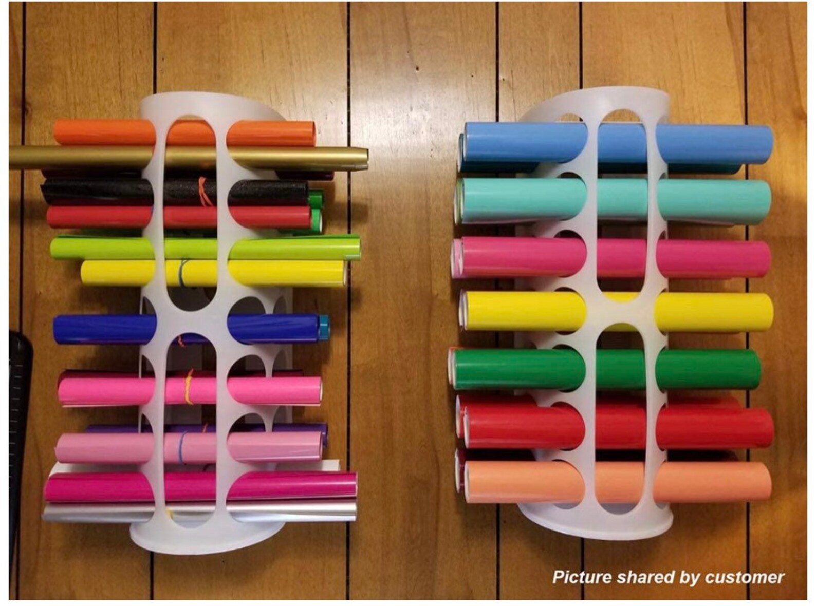 Craft/vinyl/cricut/maker/storage/ Vinyl Roll/art/ Storage Rack/ - Etsy