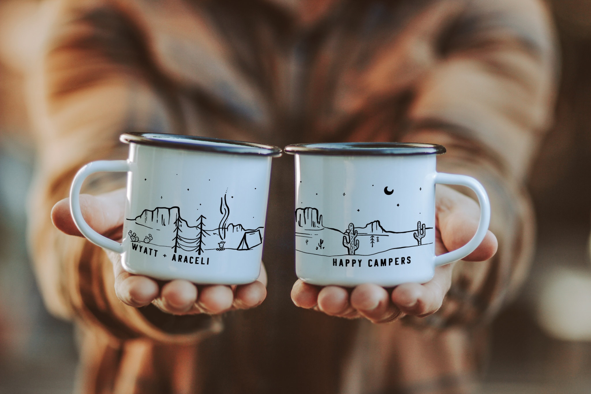 Customizable Desert Wedding Engagement Gift 1 Personalized | Etsy