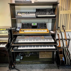 TALLBOY SYNTH CABINET | Music Studio - Etsy