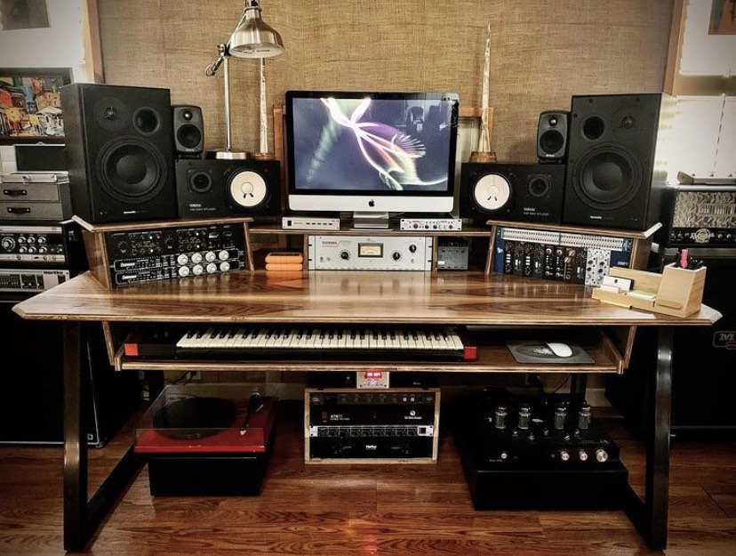 Recording Studio Desk Ideas Rose Wood Furniture