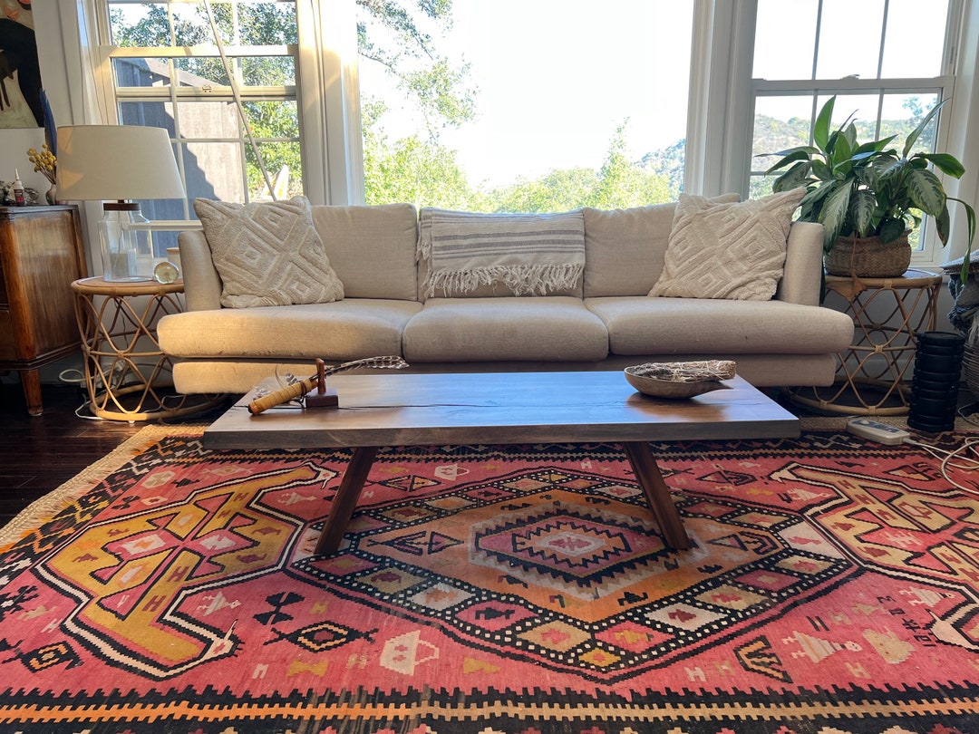 Slant-leg Coffee Table - Etsy