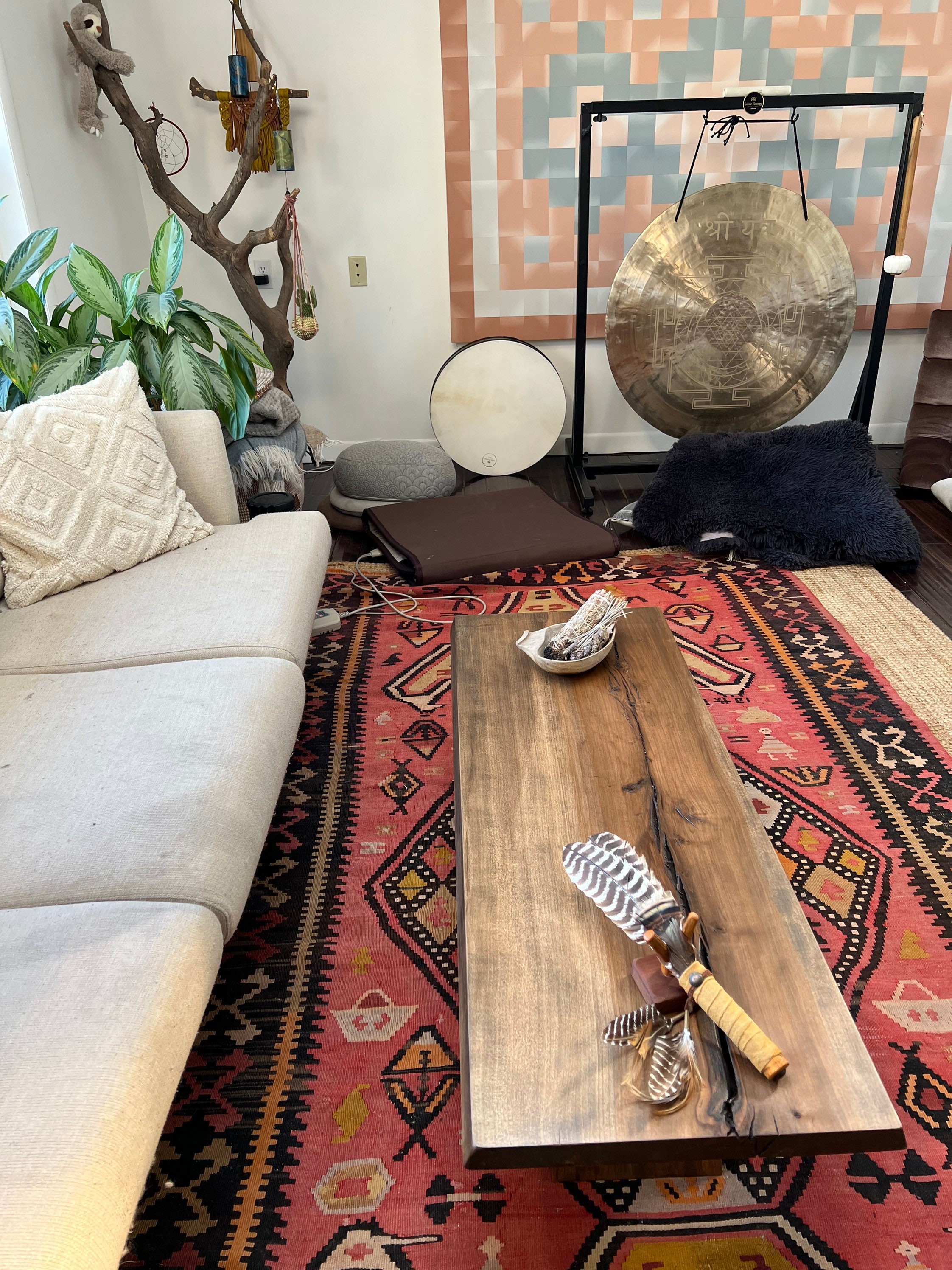 Slant-leg Coffee Table - Etsy