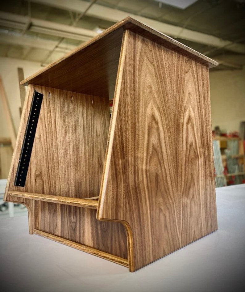 8-20U SLANTED AUDIO RACK | Etsy