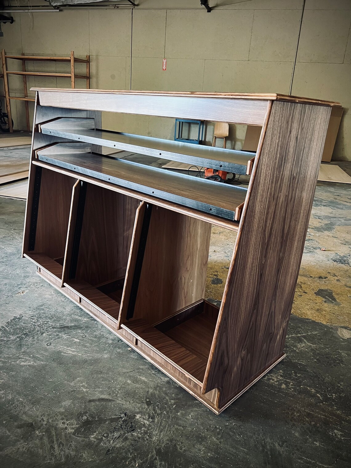 TRIPLE 8-12U Slanted SIDECAR Rack / 1-2 Synth Trays - Etsy