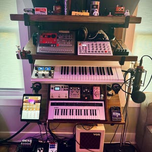 Synth Shelves | Music Studio - Etsy