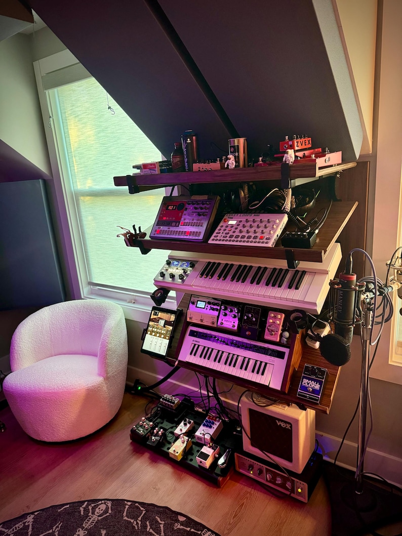 Synth Shelves | Music Studio - Etsy