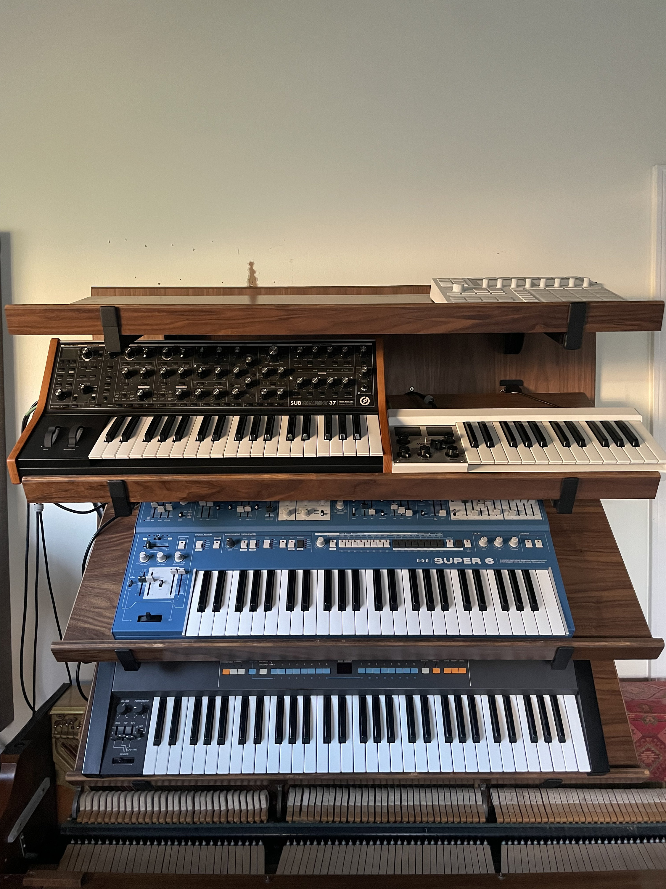 Synth Shelves | Music Studio - Etsy