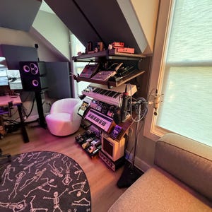 Synth Shelves | Music Studio - Etsy
