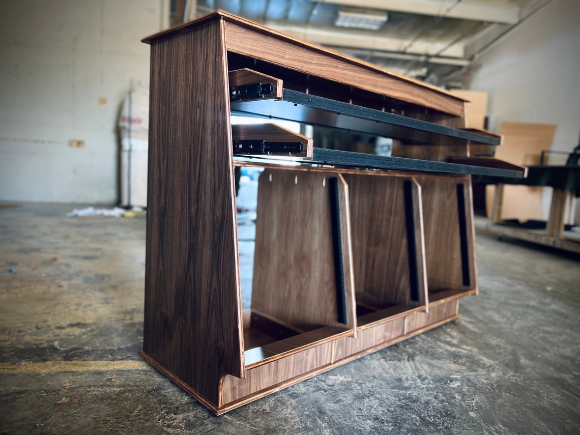 TRIPLE 8-12U Slanted SIDECAR Rack / 1-2 Synth Trays - Etsy