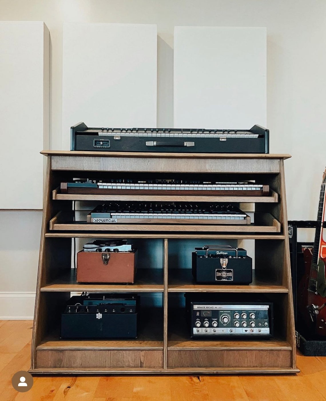 8-12U Slanted SIDECAR Audio Rack 2 43 Keyboard Trays - Etsy