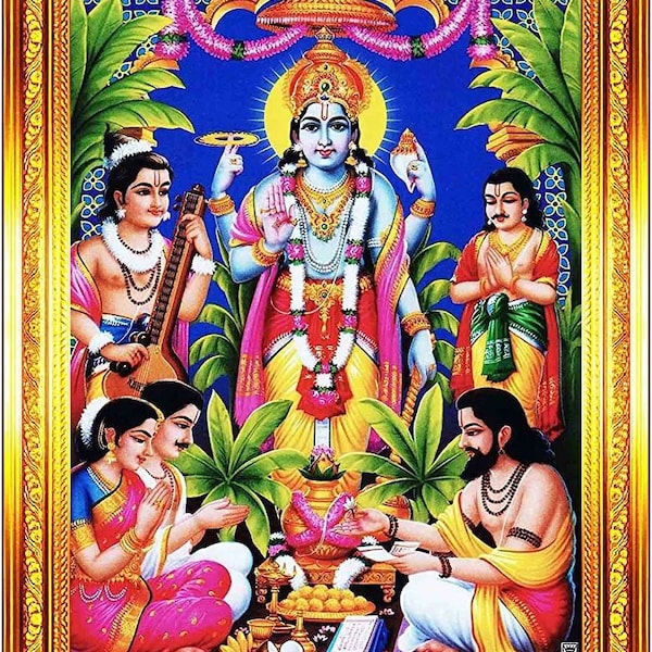 Satyanarayana Swamy Photo - Etsy