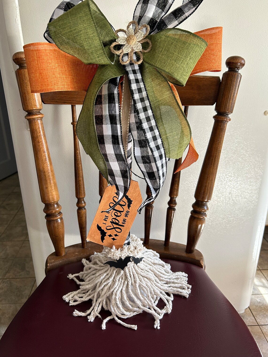 Witches Broom Decoration - Etsy