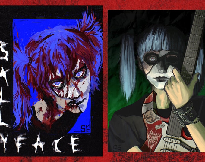 Comfort Character Letter Sally Face - Etsy