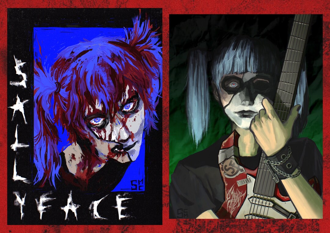 Sally Face Prints - Etsy Australia