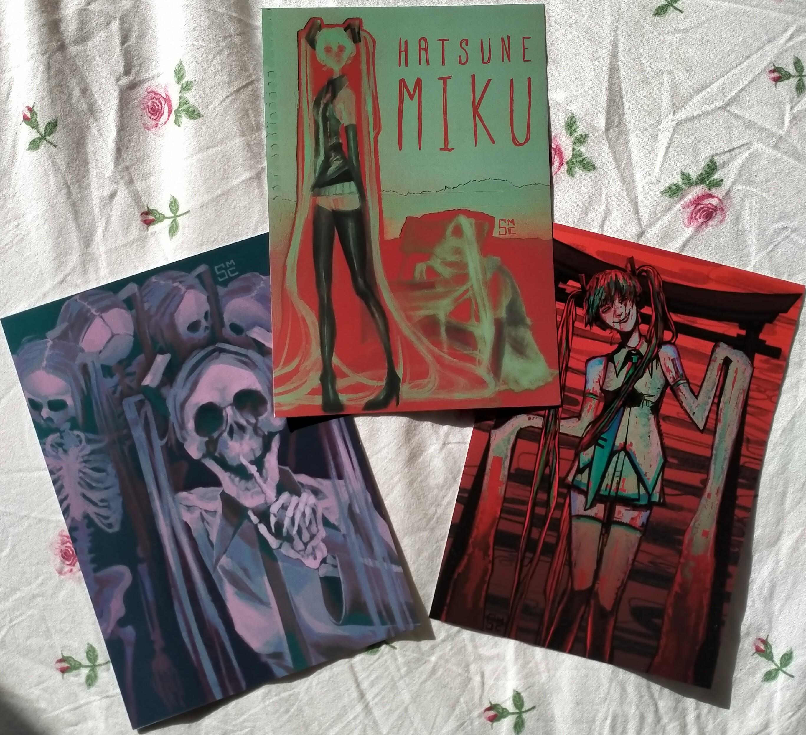 Creepy Hatsune Miku Prints - Etsy