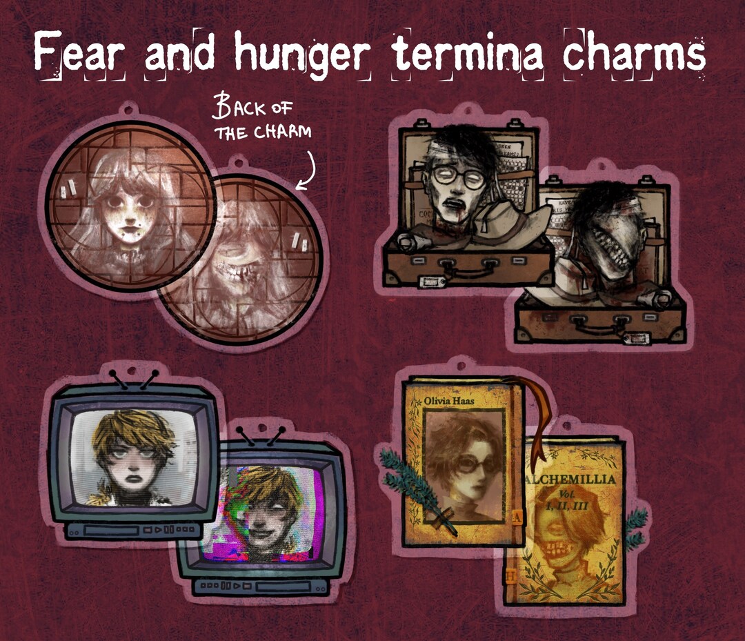 Fear & Hunger Termina Charms - Etsy