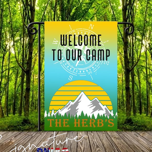 Welcome to Our Camp - Etsy