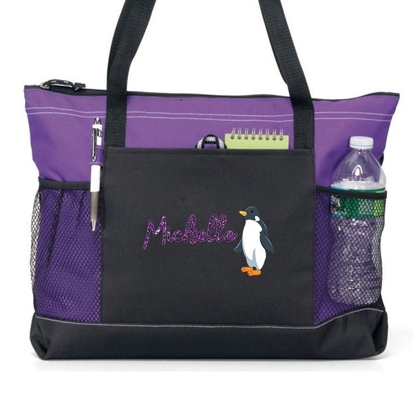 Penguin Tote Bag - Etsy
