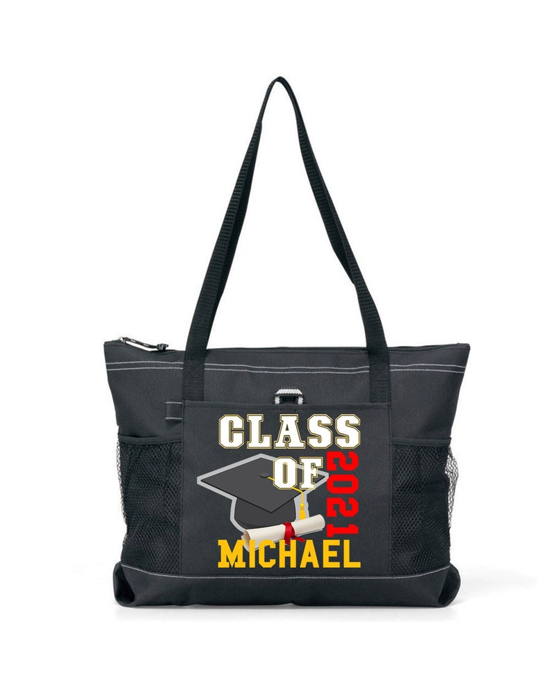Personalized Graduate Class of 2021 Tote Bag Available in 7 - Etsy