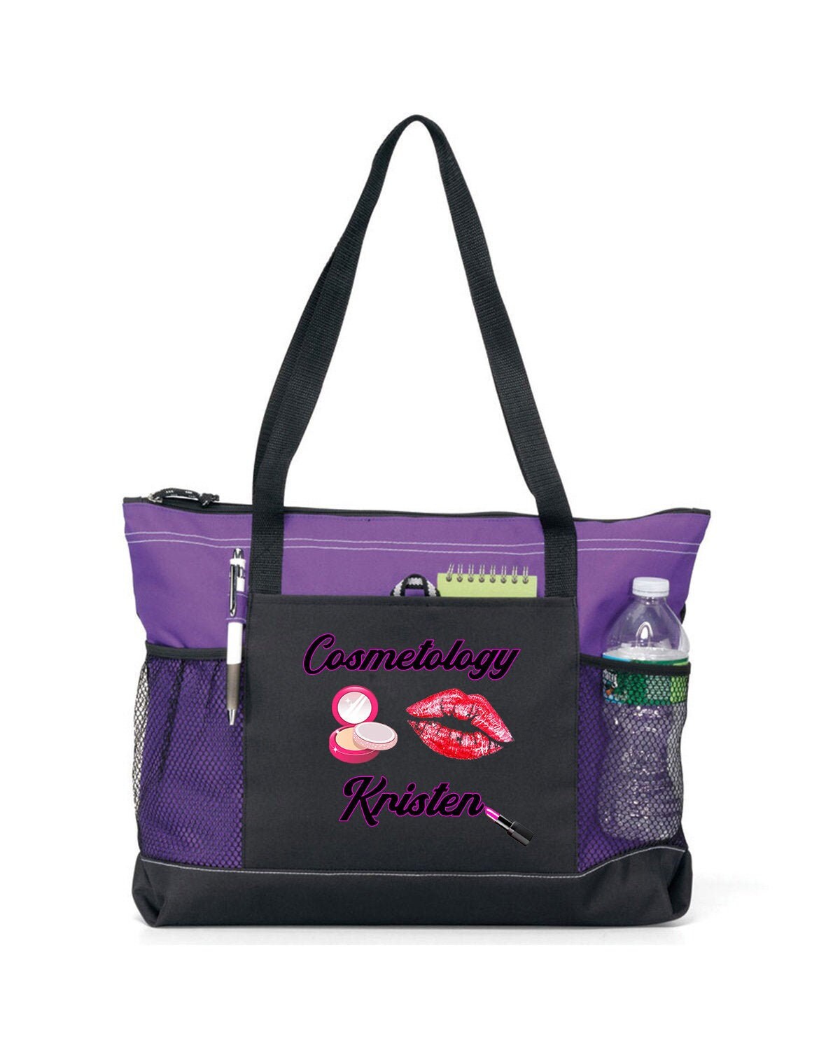 Personalized Cosmetology Tote Bag Available in 7 colors | Etsy