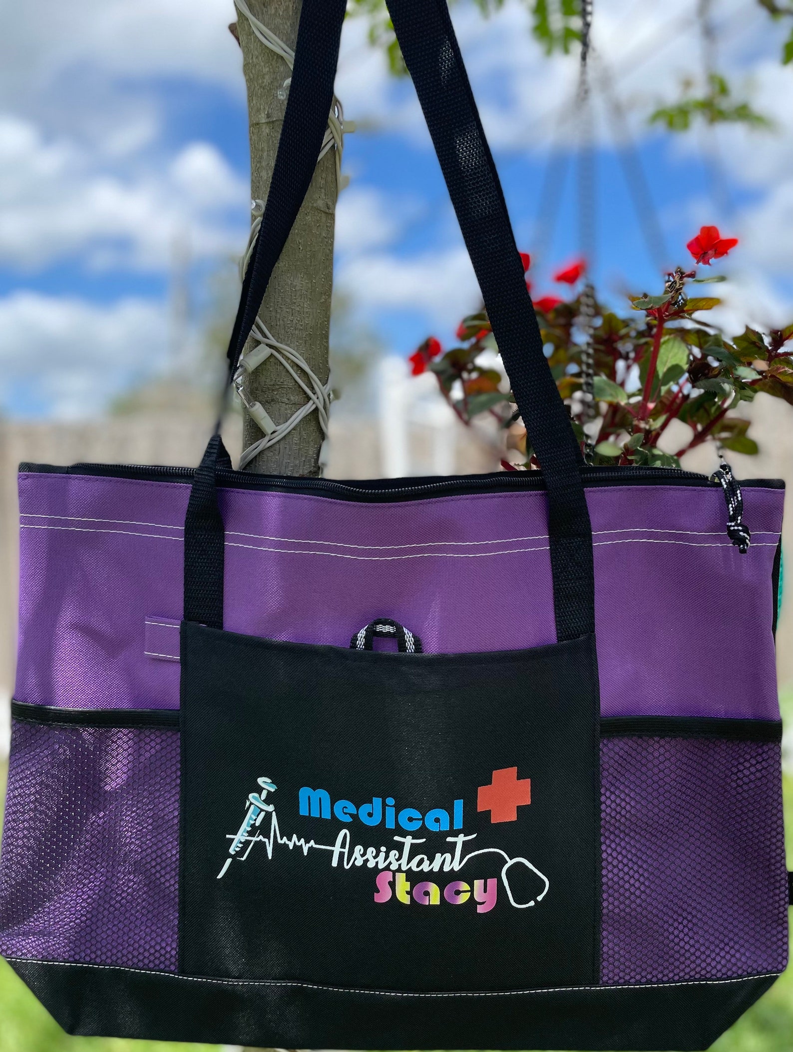 Personalized Medical Assistant Brights Tote Bag Available in | Etsy