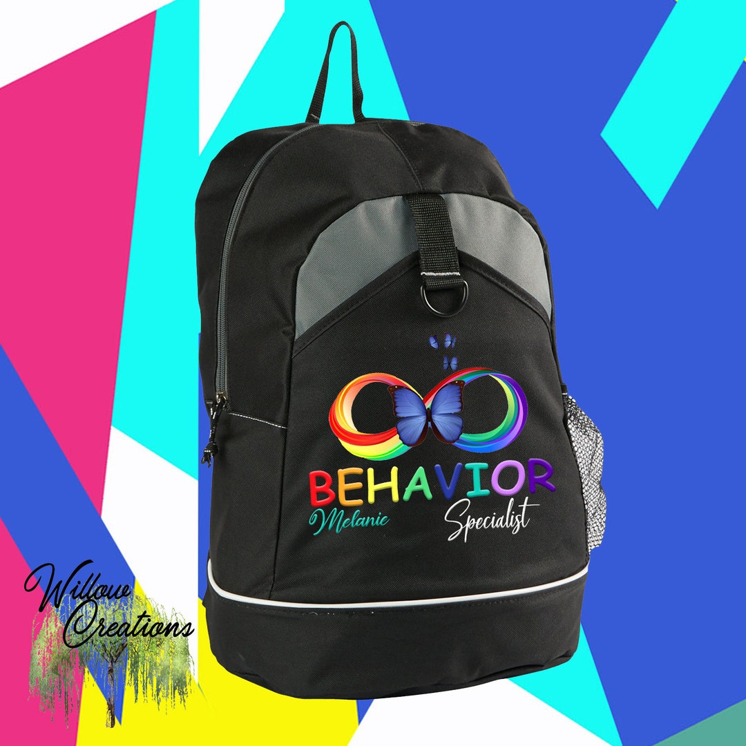 Personalized Behavior Specialist Canyon Backpack - Etsy