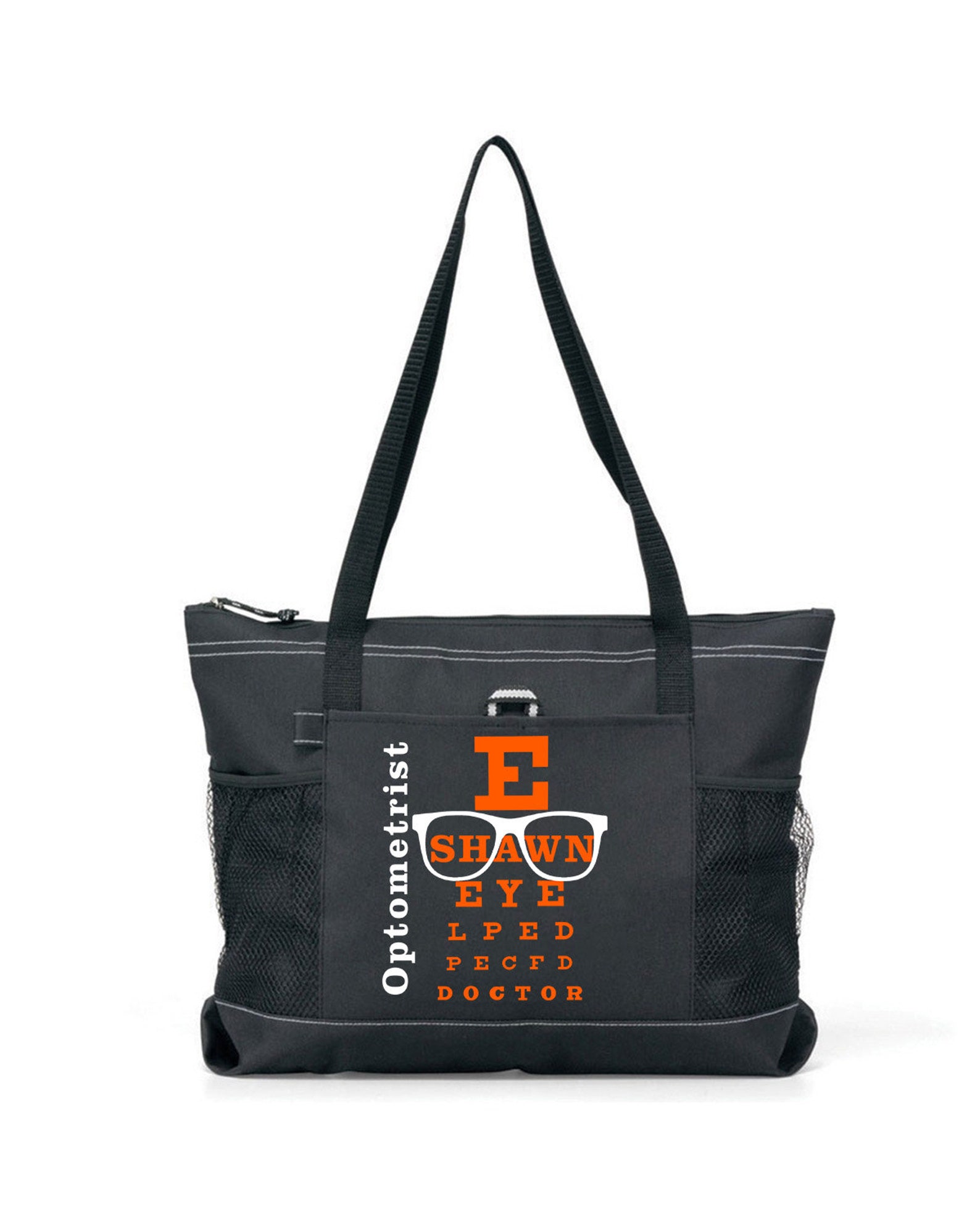 Personalized Optometrist Tote Bag Available in 7 Colors | Etsy