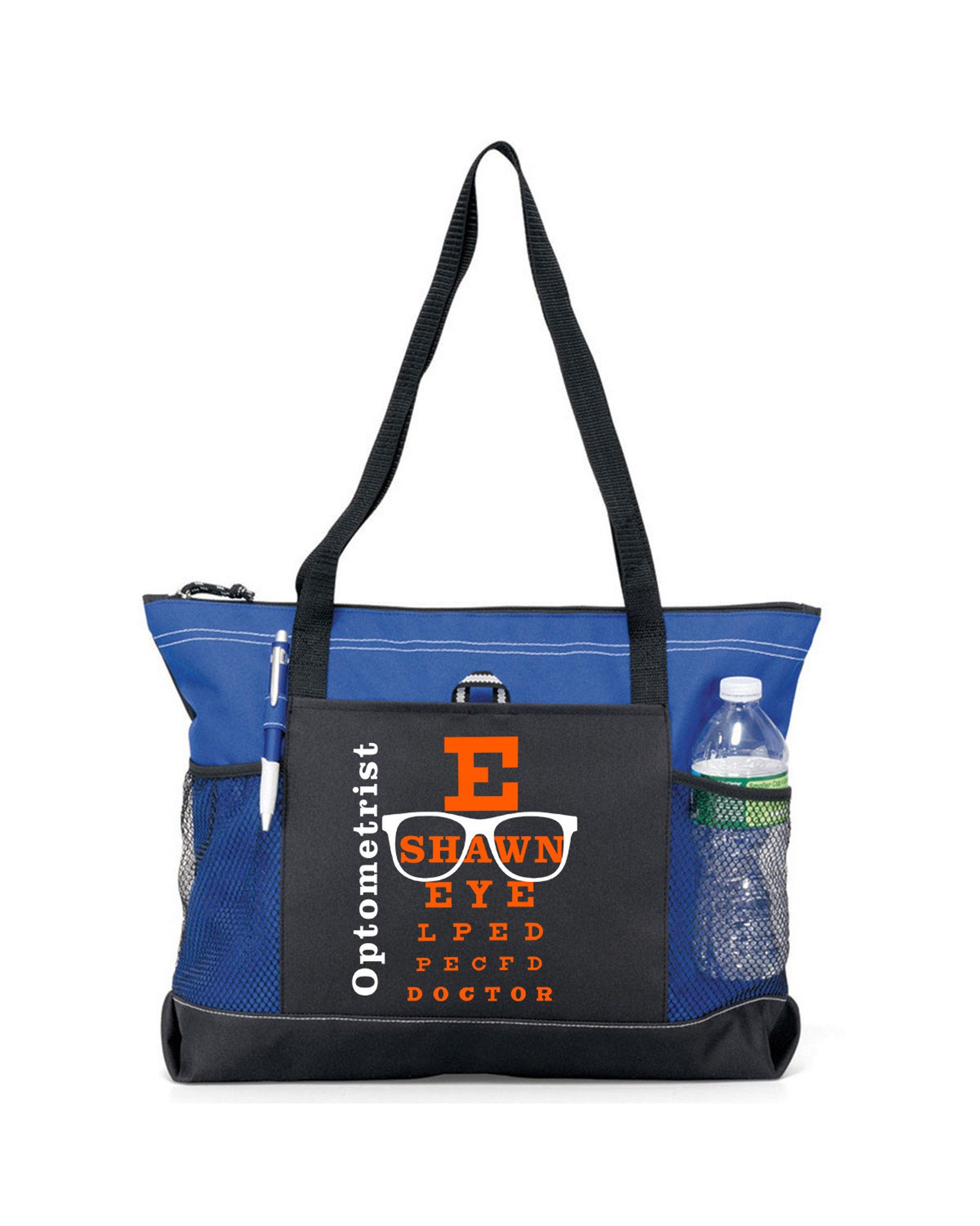 Personalized Optometrist Tote Bag Available in 7 Colors | Etsy