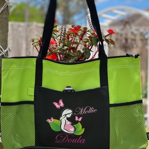 Personalized Doula Tote Bag, Available in 7 Colors - Etsy