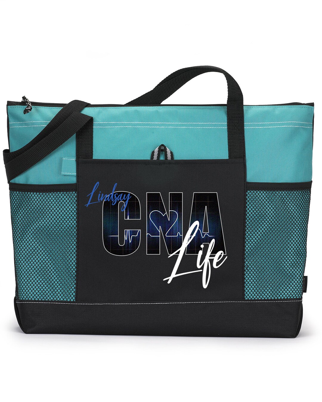 Personalized CNA Life, Certified Nurse Assistant Tote Bag- Available in ...